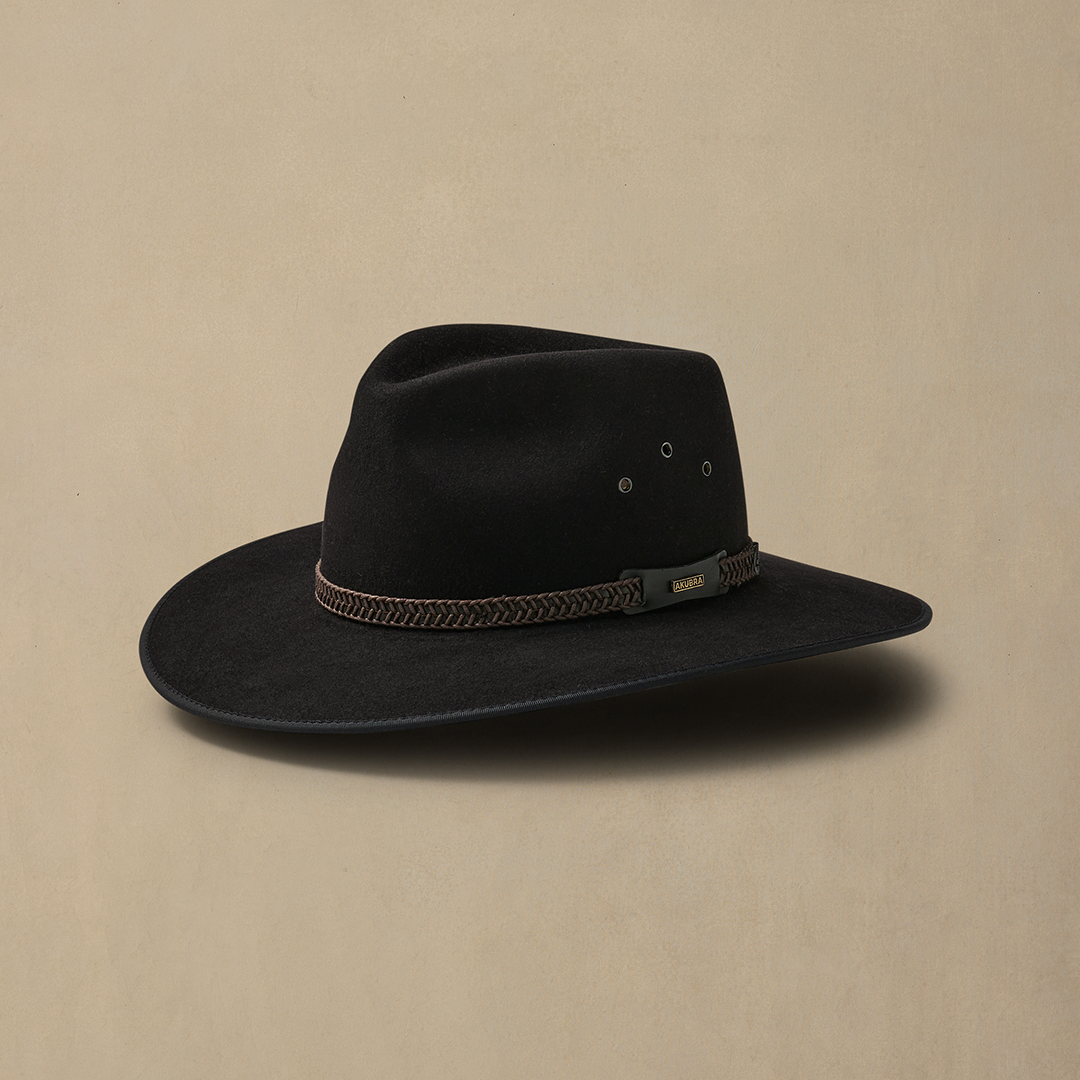 Akubra Hats - Tablelands - Black