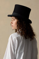 Akubra Hats - Top Hat - Black