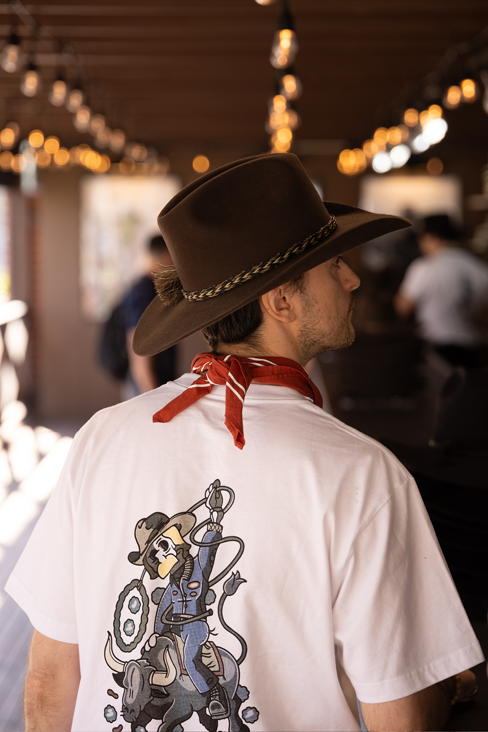 Akubra x Jake Ross – Limited Edition Collaboration - Tee 002 - Rough Rider